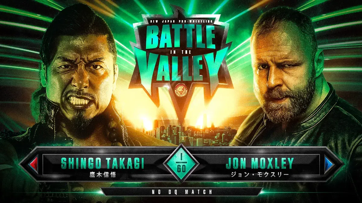 Full NJPW Battle In The Valley Card Revealed
